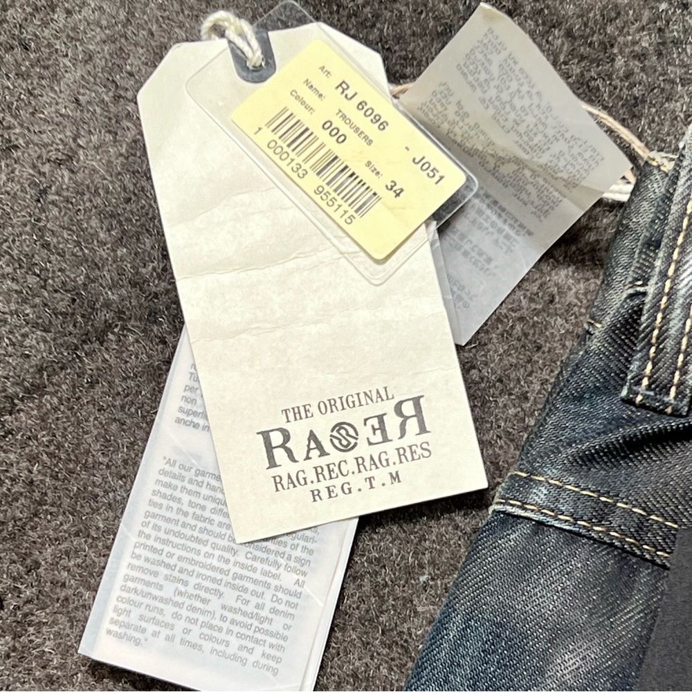 Ra-Re Jeans “New Dean” Rag Recycle Rag Restyle Y2k & … - Gem
